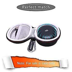 LTGEM Hard Storage Earbud Case for Beats Studio Buds True Wireless Noise Cancelling Earbuds or Sony WF-1000XM4 Industry Leading Noise Canceling Truly Wireless Earbud Headphones - Black