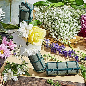 12 Pack Wet Floral Foam Garland for Artificial Flower Arrangements, Centerpieces, Wedding Decorations, 2x5 Per Piece