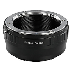 Fotodiox Lens Mount Adapter Compatible with Contax/Yashica Lenses to Sony E-Mount Cameras