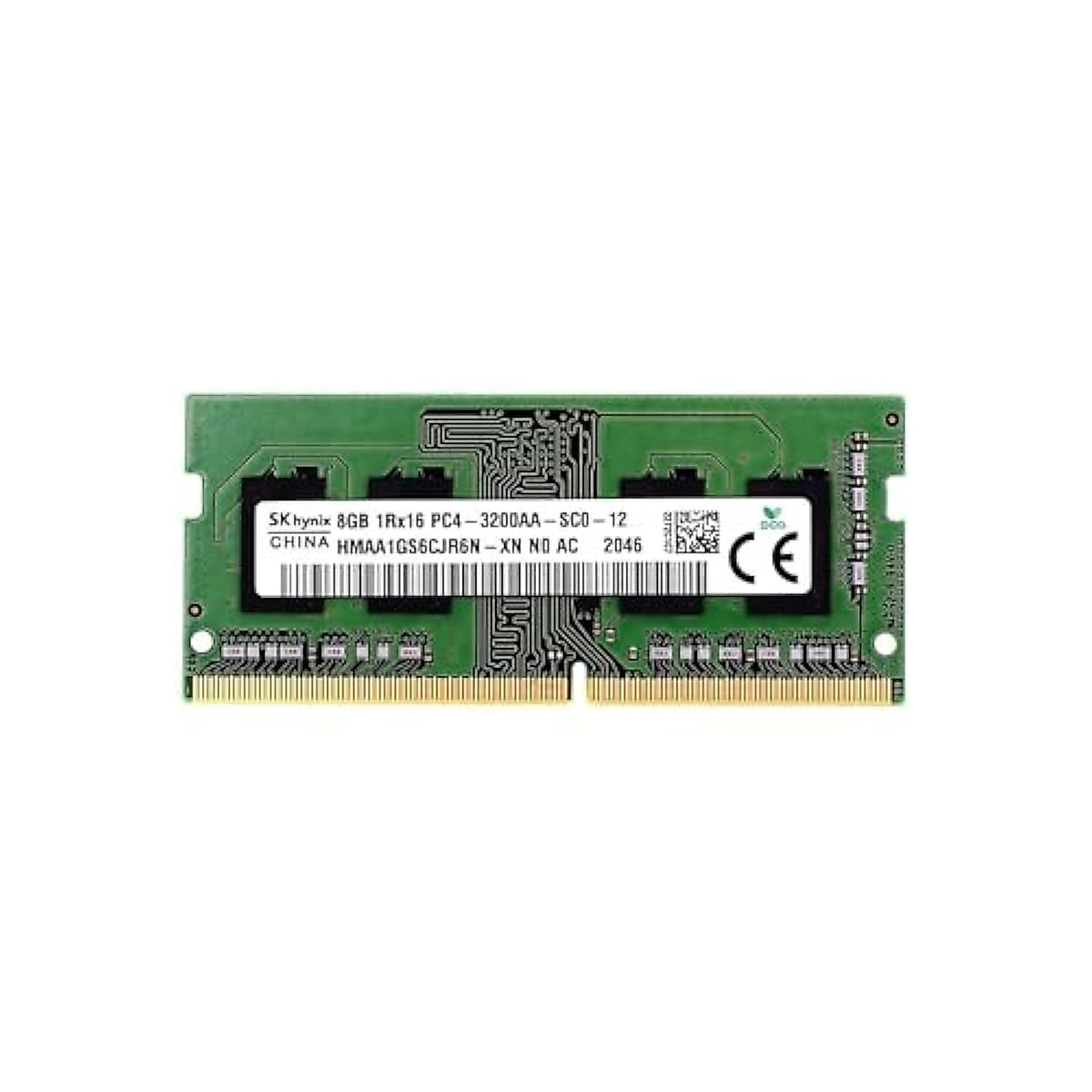 SK Hynix 8GB SODIMM DDR4 3200 PC4 1Rx16 HMAA1GS6CJR6N-XN SO-DIMM Laptop RAM Memory for Dell HP Lenovo and Other Systems