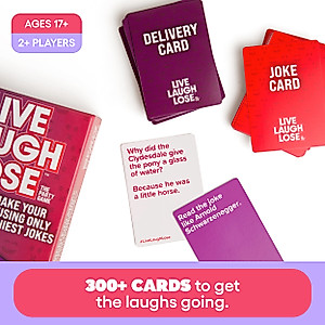 WHAT DO YOU MEME? Live Laugh Lose - The Party Game Where You Compete to Make Corny Jokes Funny