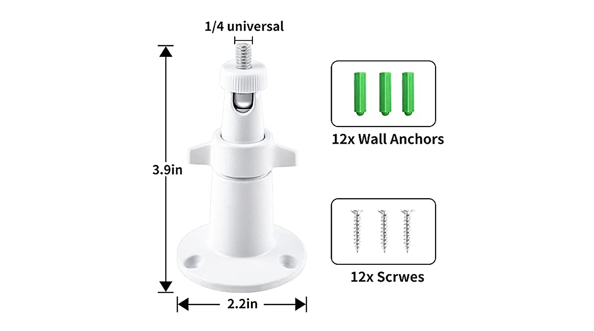 Universal Mounting Bracket for Arlo & Ring Cameras