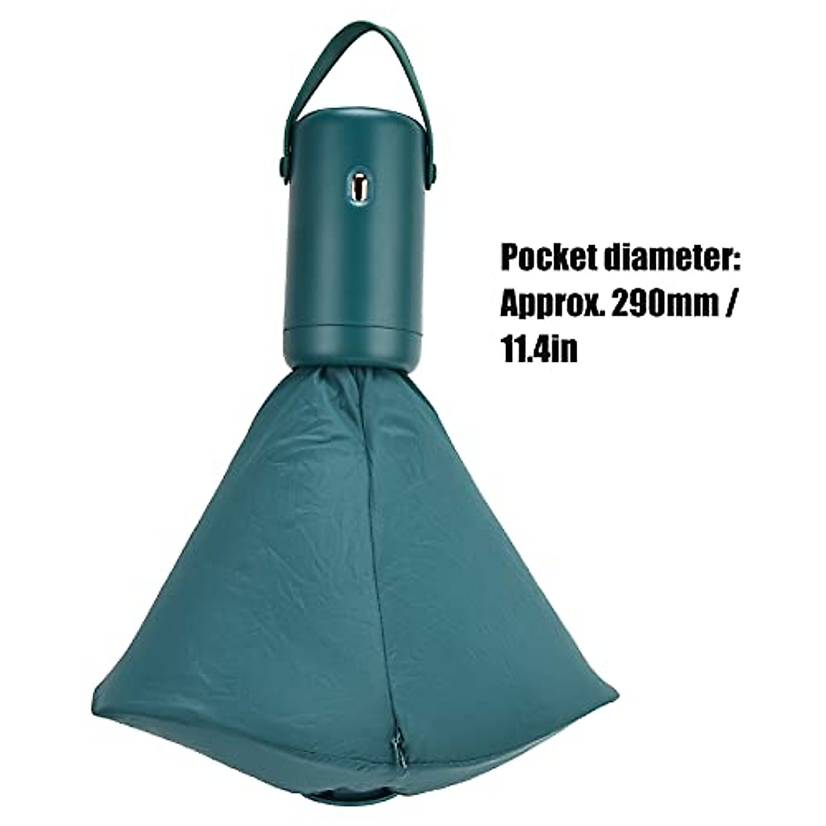 FASJ Clothes Dryer, Mini Portable Electric Dryer Machine 2 Gears Adjustable 5L Capacity for Ladies Underwear/Gym Clothes/Socks/Panties, Travel Size Smart Dryer for Home Apartments Dorm Camping(Green)