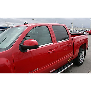 Putco 97501 Stainless Steel Window Trim,Chrome