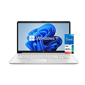 2022 Latest HP 17 Laptop, 17.3" FHD IPS 100% sRGB Display, Intel Core i5-1135G7(Beat i7-1065G7), Intel Iris Xe Graphics, HDMI, Backlit KB, Webcam, HP Fast Charge, Win 11 (16GB RAM | 512GB PCIe SSD)