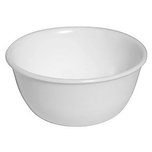 Corelle Livingware Winter Frost White 12-oz Dessert Bowl, 3.16 Lb