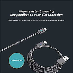 BGNTBUK Fast Charging Cords for Android Cable Game Charging Light Controller with Indicator Controller AOLION Cable&Charger Cord Extension 6ft