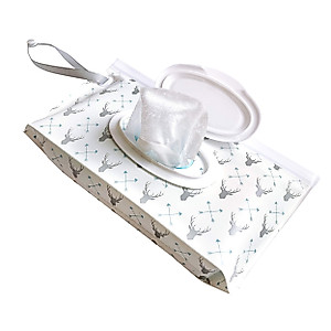 Baby Wipe Dispenser Set Baby Wipes Case and Pouches, Baby Wipe Holder Keeps Wipes Fresh, Perfect Look Wipe Containers with Sealing Design