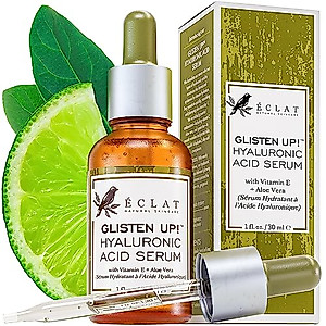 𝗧𝗢𝗣 𝟮𝟬𝟮𝟯* Hyaluronic Acid Face Serum - 2.5% Pure Hyaluronic Serum + 3% B5, Anti Wrinkle + Anti Aging Serum for Face with Vitamin C & E, Aloe - Antiaging Hydrating Serum, Hylunaric Acid Serum