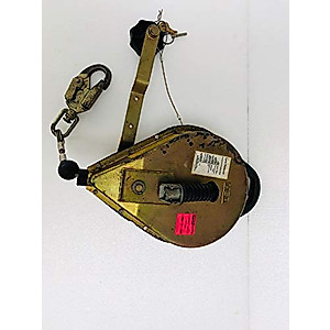 MSA Lynx 10011744 SELF-RETRACTING Lifeline Emergency Rescue 50 FT. Length