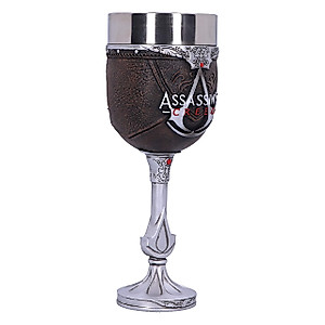 Nemesis Now Officially Licensed Assassins Creed Brown Hidden Blade Game Goblet, Resin, 1 Count (Pack of 1)