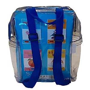 Gracewaters Kids Activity Backpack with 6 Activity Accessories Included (Blue)