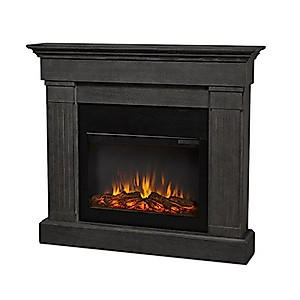 Real Flame Crawford Electric Fireplace in Gray