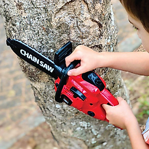 The Bubble Factory Electric Toy Chain Saw with moveable Blade and Sound Effect