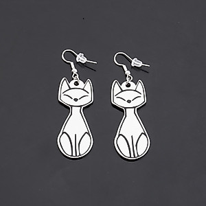 The Owl Home Palisman Earring The Owl Home Movie Fans Gift Cat Earring (Owl home Cat Earring)