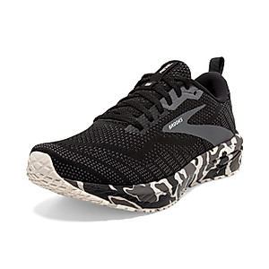 Brooks Women’s Revel 6 Neutral Running Shoe - Black/Luna Rock - 9 Medium