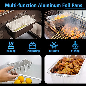 Matchwaves Blackstone Grease Cup Liners for 28 and 36 inch Blackstone Griddle, Bundle with Stainless Steel Burger Smasher for Griddle (20 Grease Catcher Liners and 1 Burger Press)