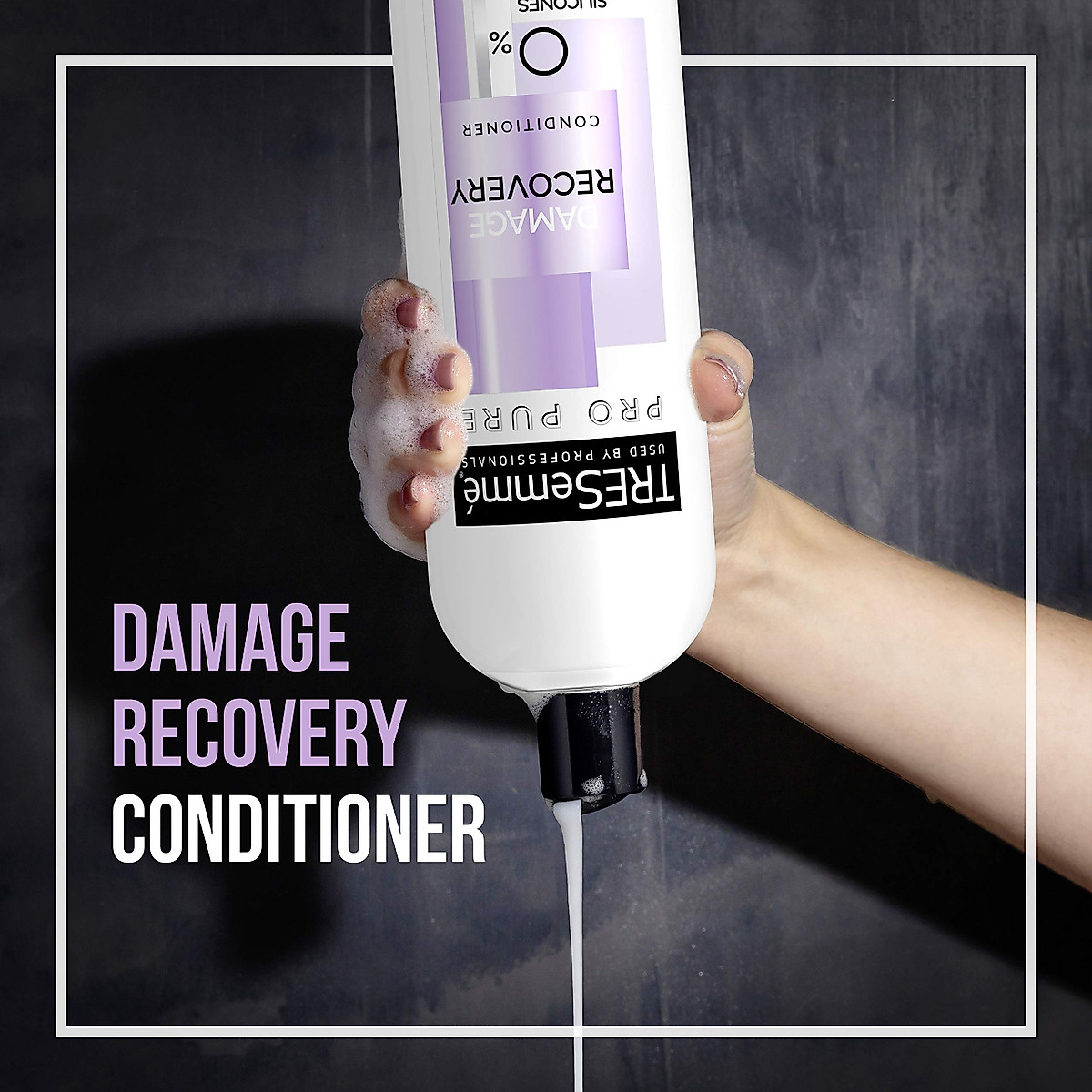 TRESemmé Conditioner Conditioner for Damaged Hair Damage Recovery Silicone Free Conditioner 16 oz 4 Count