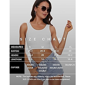 YADIFEN Longline Sports Bras for Women Comfortable Yoga Bras Compression Bra Workout Crop Tank Top