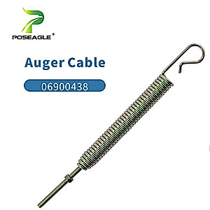 POSEAGLE 06900438 Auger Cable Compatible with Ariens 06900438 Cable, Ariens 06900438 Auger Cable for Ariens Classic 24 E, Compact 20 24, Compact Track 24, SNO-Tek 24, SNO-Tek 28 120V Snow Blowers
