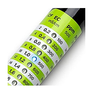 Milwaukee MW14 Iron High Range Mini-Colorimeter, 0.00 - 5.00 ppm, 0.01 ppm Resolution, LCD Display