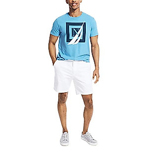 Nautica Men's Short Sleeve 100% Cotton Nautical Series Graphic Tee, Regatta, XX-Large