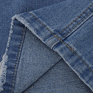 SMIDOW Return Sale Items Womens Corduroy Pants Women Stacked Pants Ripped Jeans Boyfriend Jeans Distressed Jeans Baggy Cargo Pants Jeans Straight Leg Pants Light Blue L