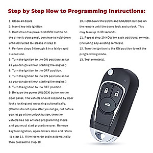 Keymall Upgraded Car Key Fob Keyless Entry Remote for Chevy Tahoe Silverado Suburban Avalanche Equinox SSR/GMC Sierra Yukon/Cadillac Escalade/Hummer H2/Pontiac Torrent/Saturn Vue 2003-2006 FCC LHJ011