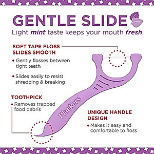 Plackers Gentleslide Flosser, 90 Count