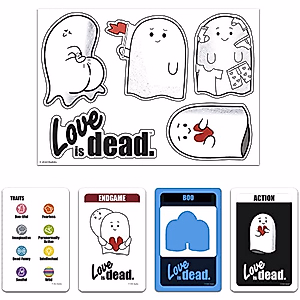 Hasbro Gaming Love is Dead Game, Party Card Game for Adults and Teens, Hilarious Light Strategy Dating Game for 2-5 Players Ages 13 and Up