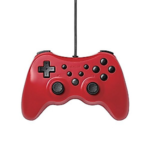 Elecom Gamepad 12 Button with Flash Function Red JC-U 3712 TRD