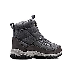 Columbia Men's Firecamp Boot, Titanium Grey Steel/Graphite, 10