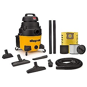 Shop-Vac 9258010 8 Gallon 6.0-Peak HP Industrial Wet/Dry Vacuum