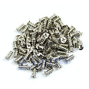 Toothed Hex 6/32 for Computer PC Case Hard Drive Motherboard Mounting Screws 100pcs SCRW-011155