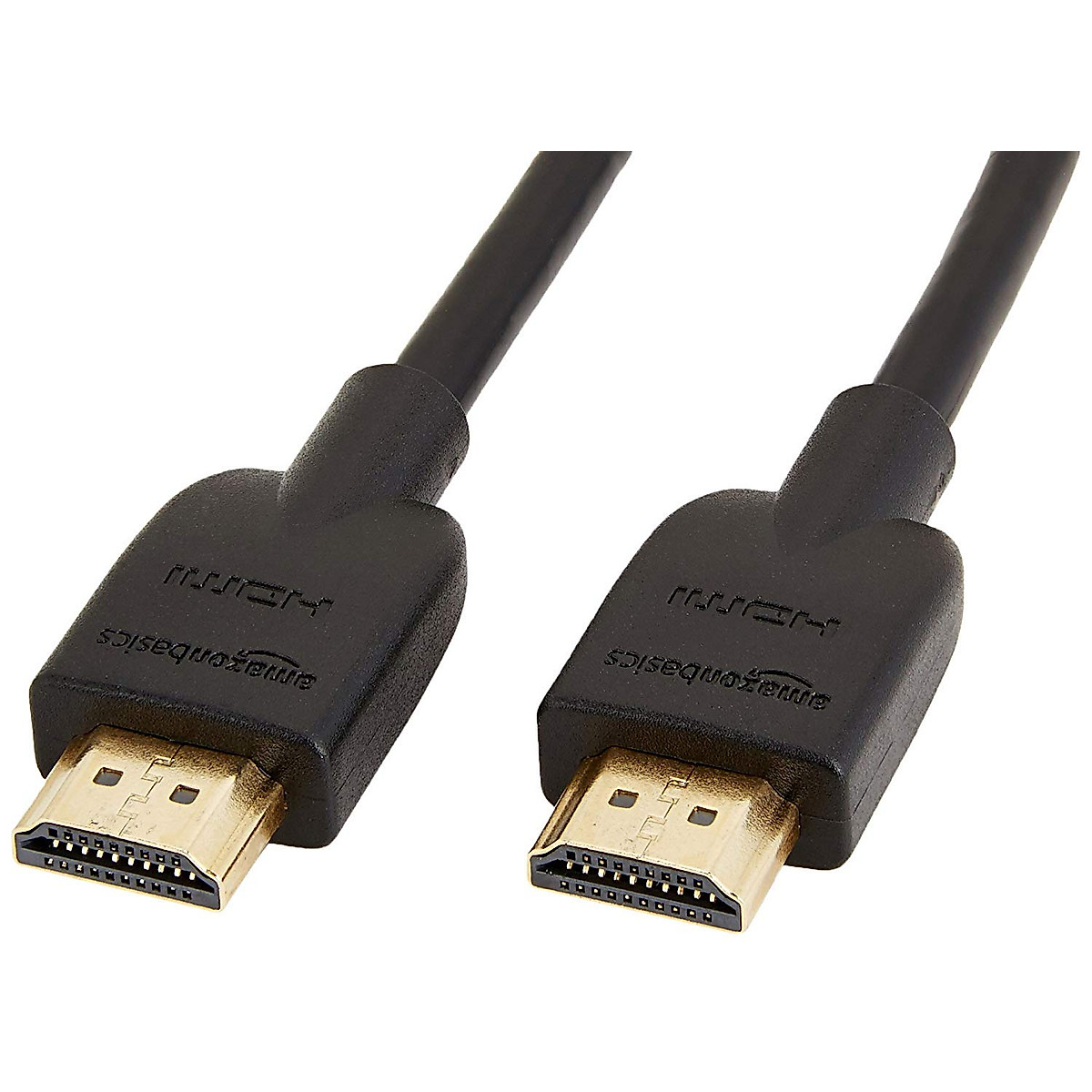 Amazon Basics High-Speed HDMI Cable (18 Gbps, 4K/60Hz) - 6 Feet, Black