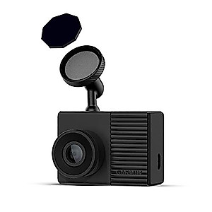 Garmin Dash Cam 56, Wide 140-Degree Field of View In 1440P HD, 2" LCD Screen and Voice Control, Very Compact with Automatic Incident Detection and Recording