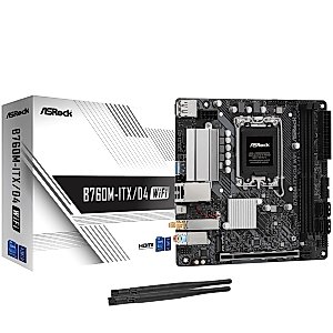 ASRock B760M-ITX/D4 WIFI Supports 13th Gen & 12th Gen Intel® Core™ Processors (LGA1700)