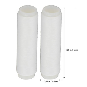 BESPORTBLE 2 Rolls High Elastic Fishing Line Professional Fishing Wires Wear-Resistant Fishing Ropes Skid-Proof Fishing Wire Nylon Fishing Line Fishing Supply Saltwater Fishing Line