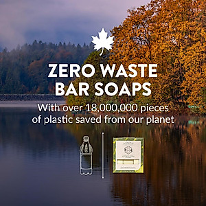 Crate 61 Organics, Handmade in Canada, Plant Based Cold Process Natural Bar Soap For Face And Body, With Premium Essential Oils, Eucalyptus & Peppermint For Men And Women 3 Pack (Patchouli Lime)