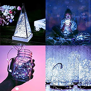 HSicily Fairy Lights Plug in, 49ft 150 LED Fairy Lights for Bedroom, Indoor String Lights with Remote, 8 Modes USB Twinkle Lights for Christmas Thanksgiving Patio Wedding Party Outdoor Decor