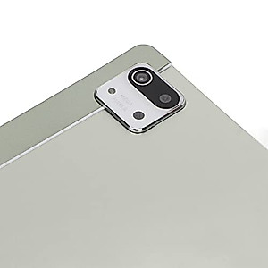 10.1 Inch Tablet, 1920x1200 IPS Dual SIM Dual Standby 100‑240V Green Tablet for Reading (US Plug)