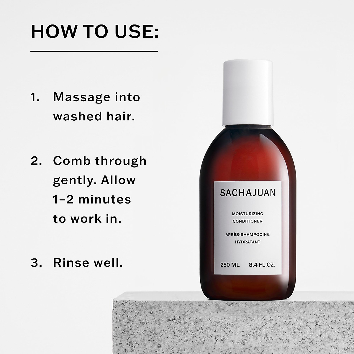 SachaJuan Moisturizing Conditioner 250 ml 8.4 fl oz