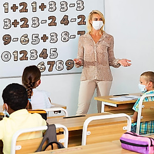 230pcs Letters Combo Pack Set Home Sweet Classroom Alphabet Letters Numbers Bulletin Board Block Decor Accents Cutouts for Students Kids