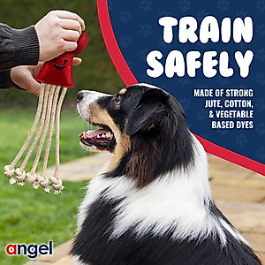 Angel Pet Supplies Octopus Natural Rope Dog Toy | Durable Large Dog Toy | Interactive & Mental Stimulation | Handmade | Puppy & Dog Toy