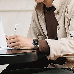 BOSHIYA Men's Military Tactical Field Watches Outdoor Sports/Work Watch Waterproof Analogue Quartz Watches Minimalist Lightweight Nylon Watch - Imported Japanese Movement/40mm Waterproof/Date Display