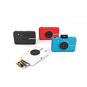 Zink Polaroid Snap Instant Digital Camera (Blue) with ZINK Zero Ink Printing Technology