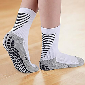 JHM Kids Slipper Hospital Grip Athletic Sport Sockcs For Kids Youth Baby Boys Girls