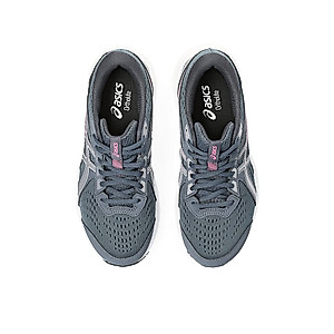 ASICS Women's GEL-CONTEND 8 Running Shoes, 9.5, TARMAC/LILAC HINT
