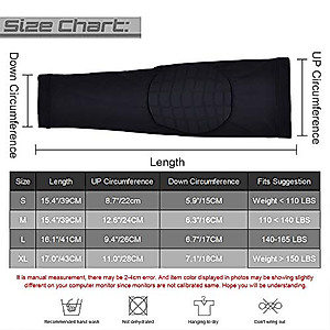 AceList 2 Pcs Shield Shape Crash Proof Elbow Pads Arm Sleeve Pads Brace Protector Gear