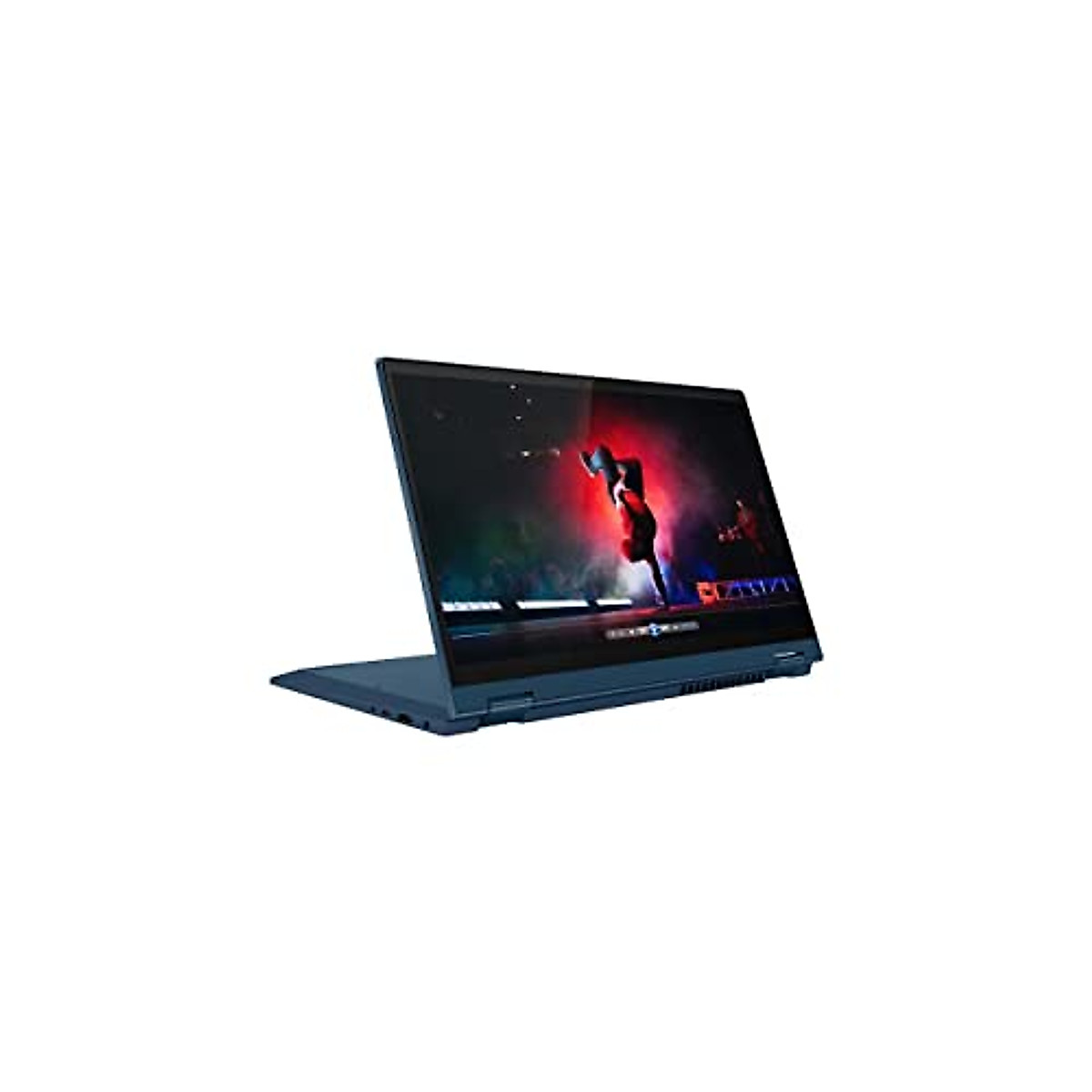 Lenovo IdeaPad Flex 5 14" FHD Touchscreen Convertible 2 in 1 Laptop, AMD Ryzen 3 5300U, 4GB RAM, 128GB SSD, Abyss Blue, Windows 11 S, 32GB Hotface USB Card
